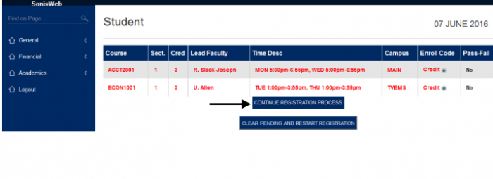 Current Students – Clarence Fitzroy Bryant College