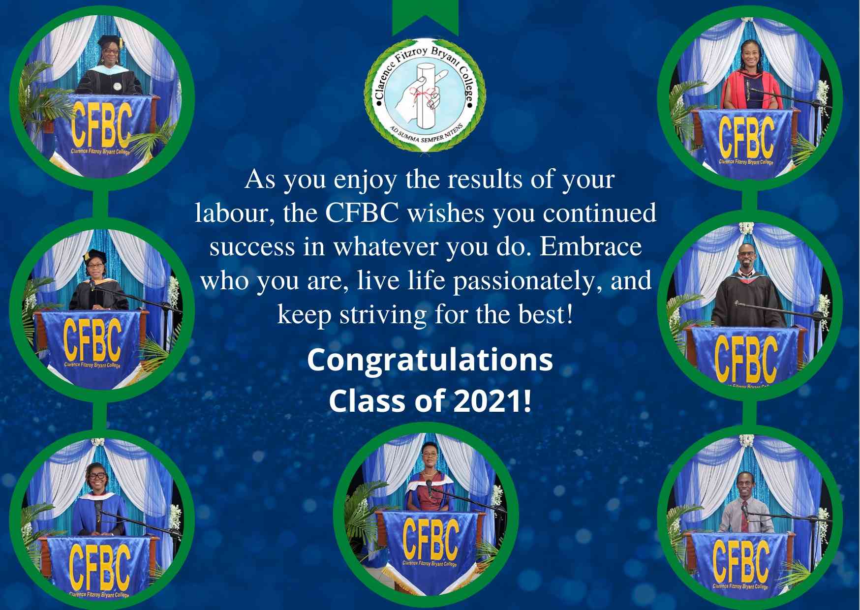 33rd Commencement Ceremony – Clarence Fitzroy Bryant College