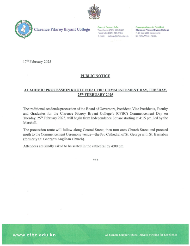 Clarence Fitzroy Bryant College – Always Striving for Excellence!