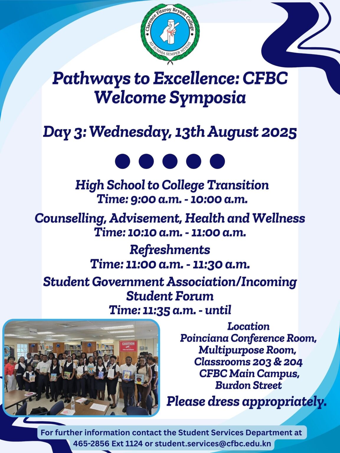 Pathways to Excellence: CFBC Welcome Symposia Day #3 – Clarence Fitzroy ...