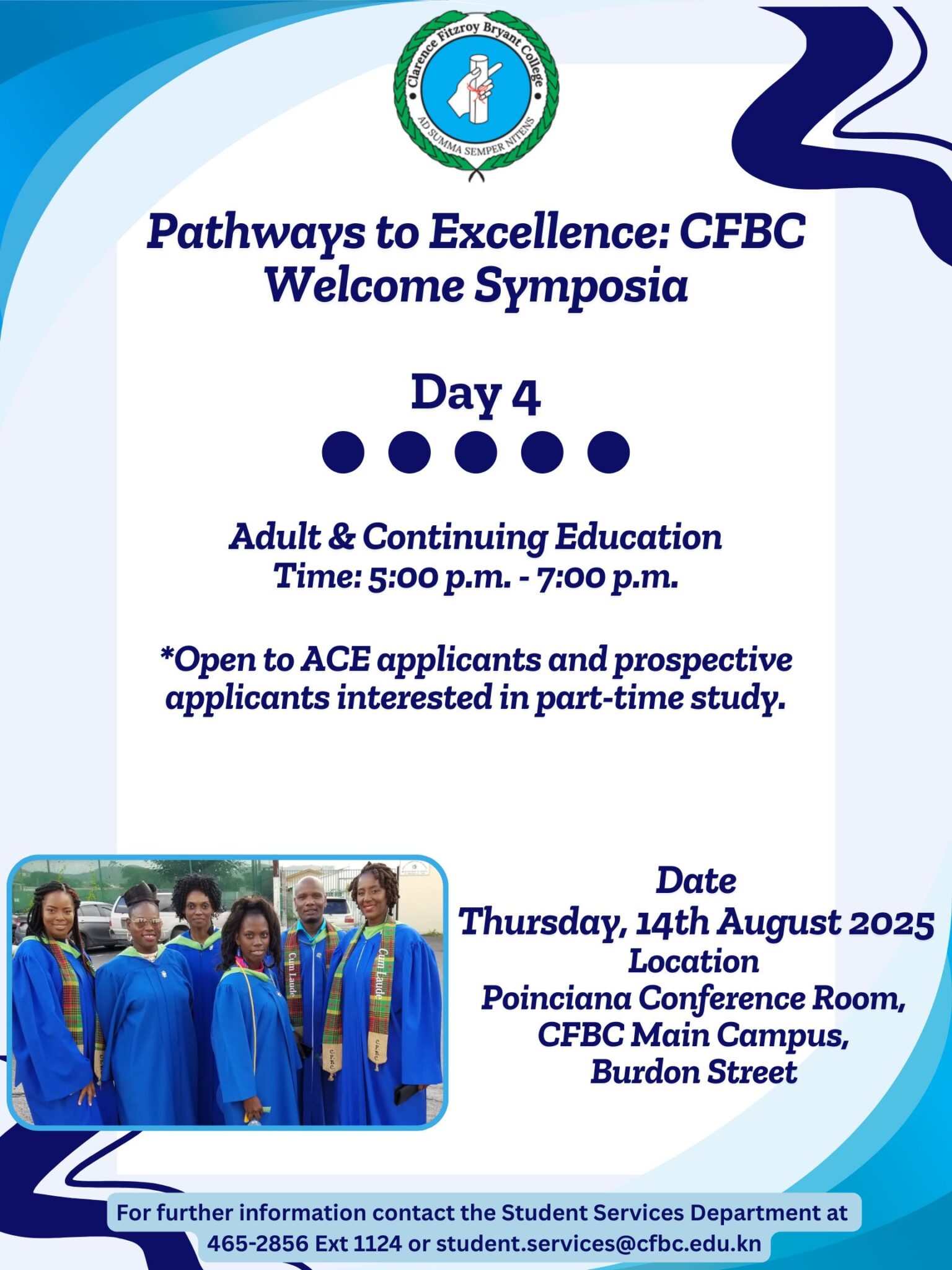 Pathways to Excellence: CFBC Welcome Symposia Day #4 – Clarence Fitzroy ...